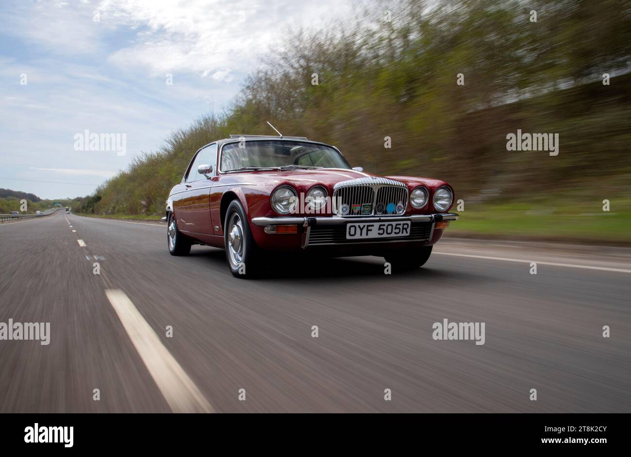 1976 Daimler Sovereign XJ6 Coupe - classic British luxury car Stock ...