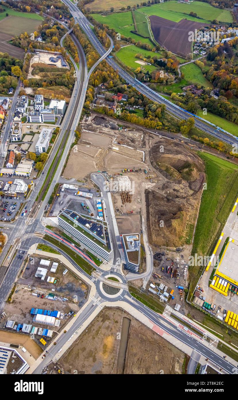 Kreisverkehr mit abfahrt hi-res stock photography and images - Alamy