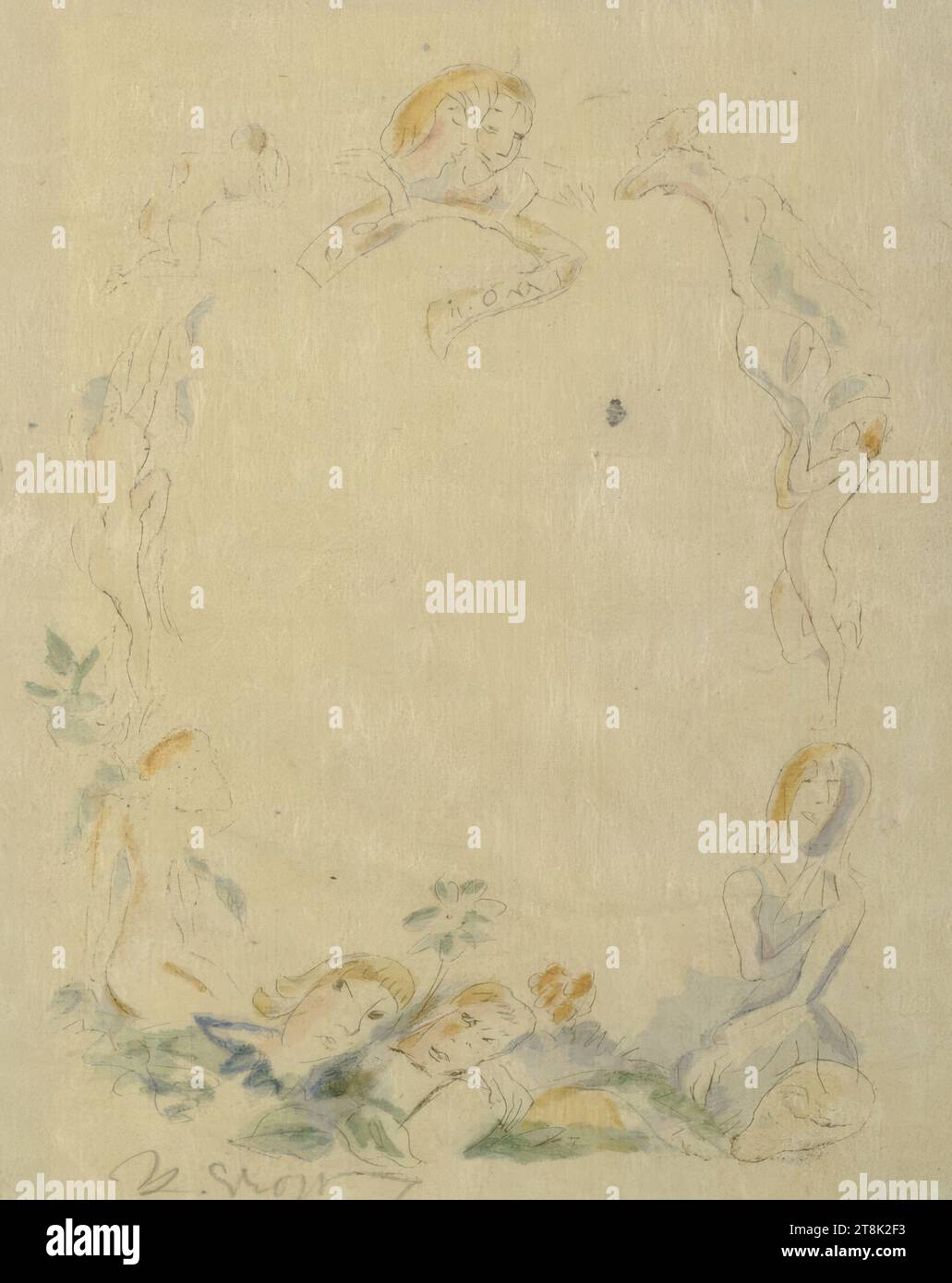 Border decoration, Rudolf Grossmann, Freiburg im Breisgau 1882 - 1941 ...