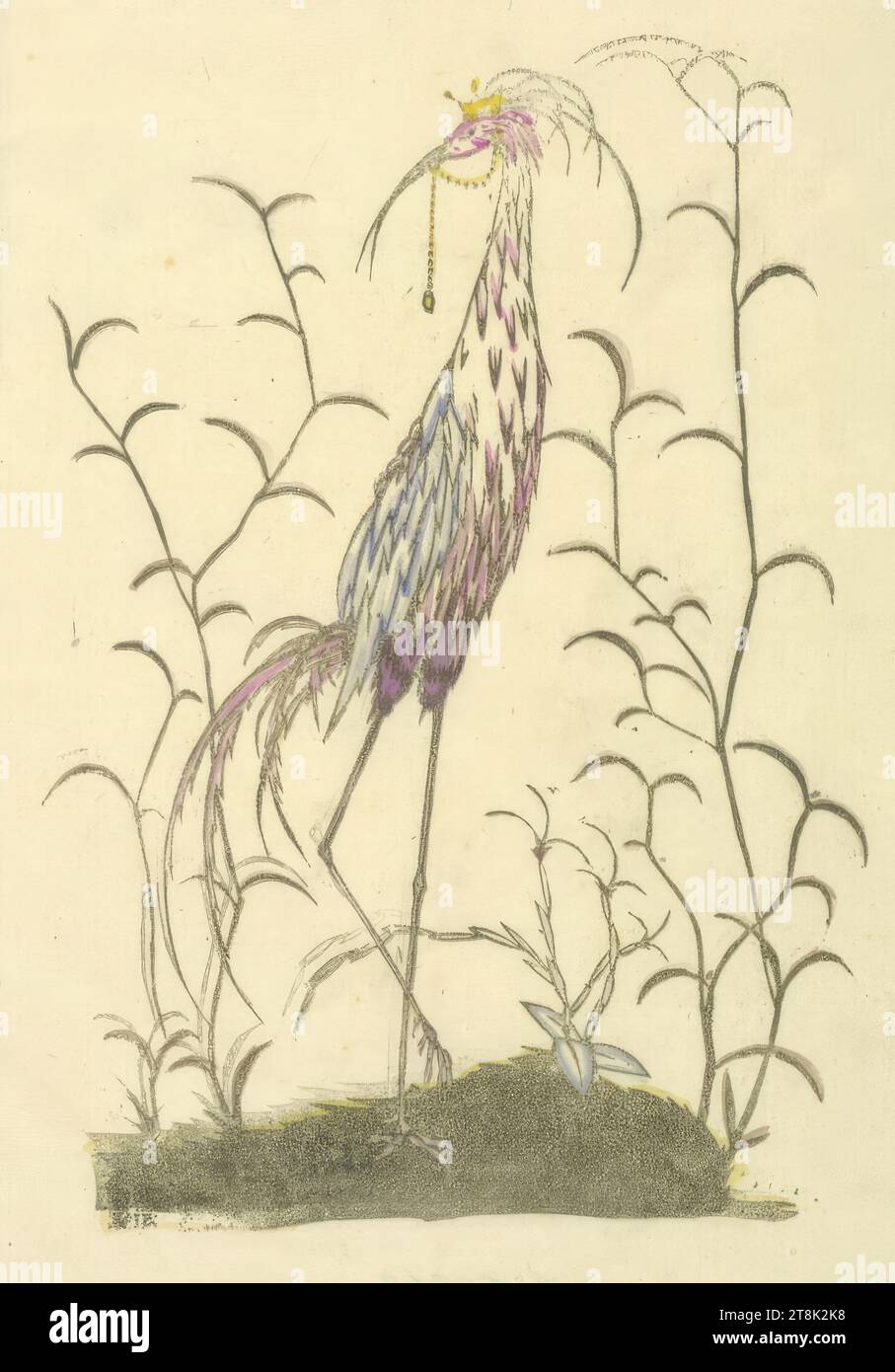 Crane-like bird, Dagobert Peche, Sankt Michael im Lungau 1887 - 1923 ...