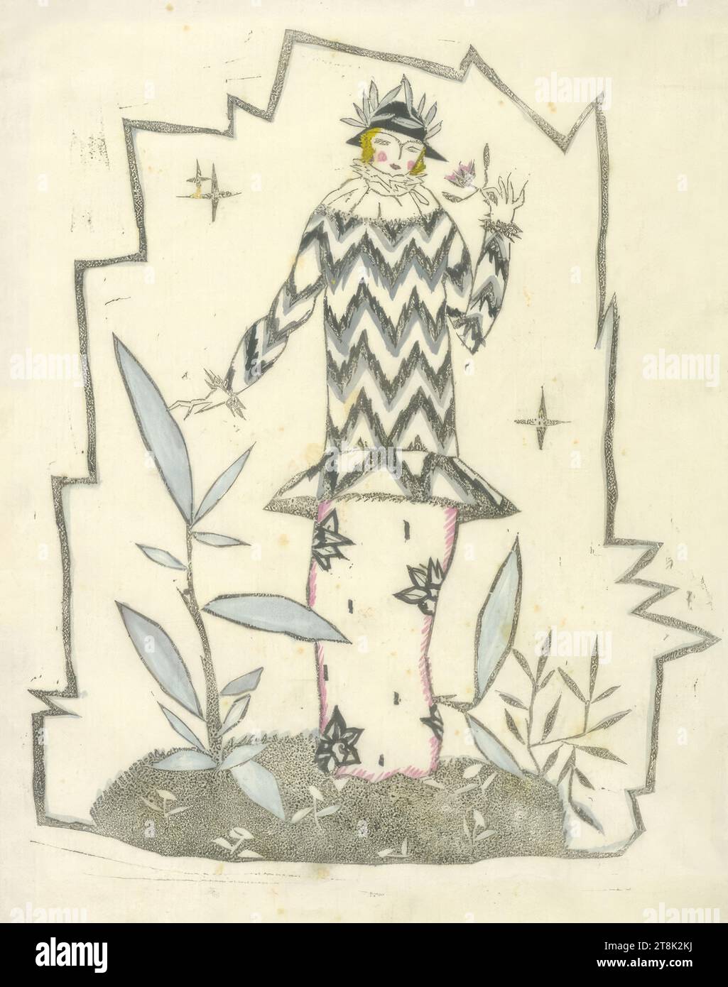 Fashion figure, Dagobert Peche, Sankt Michael im Lungau 1887 - 1923 ...