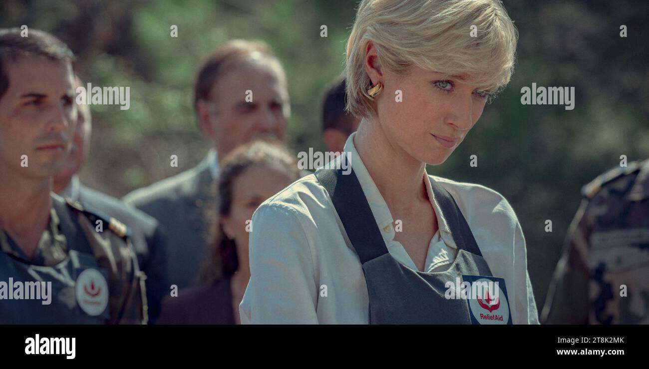 THE CROWN, Elizabeth Debicki as Princess Diana of Wales, (Season 6, ep ...