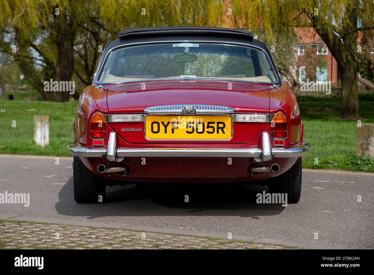1976 Daimler Sovereign XJ6 Coupe - classic British luxury car Stock ...