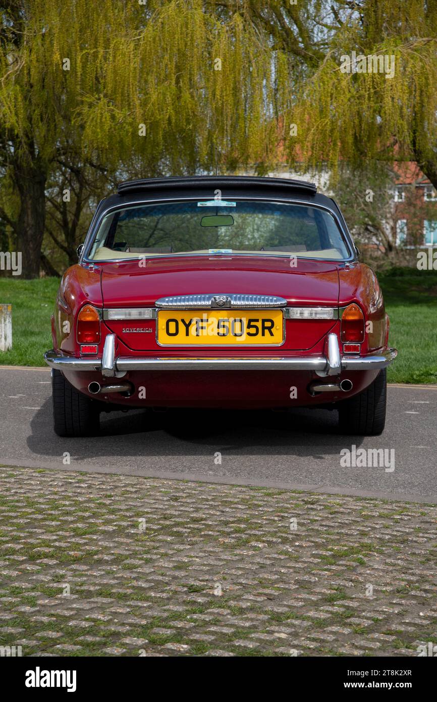 1976 Daimler Sovereign XJ6 Coupe - classic British luxury car Stock ...