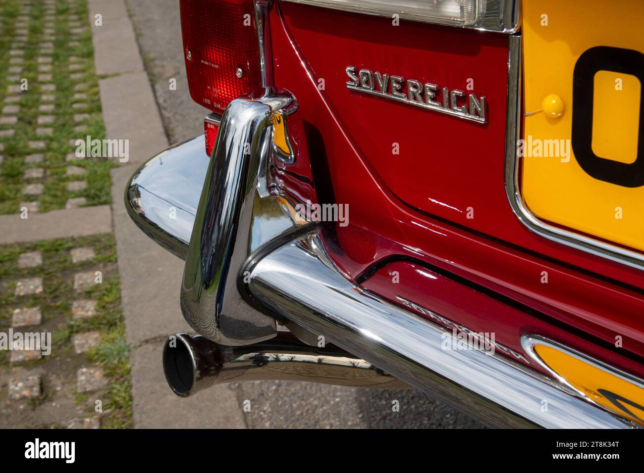1976 Daimler Sovereign Coupe, classic British luxury car Stock Photo ...