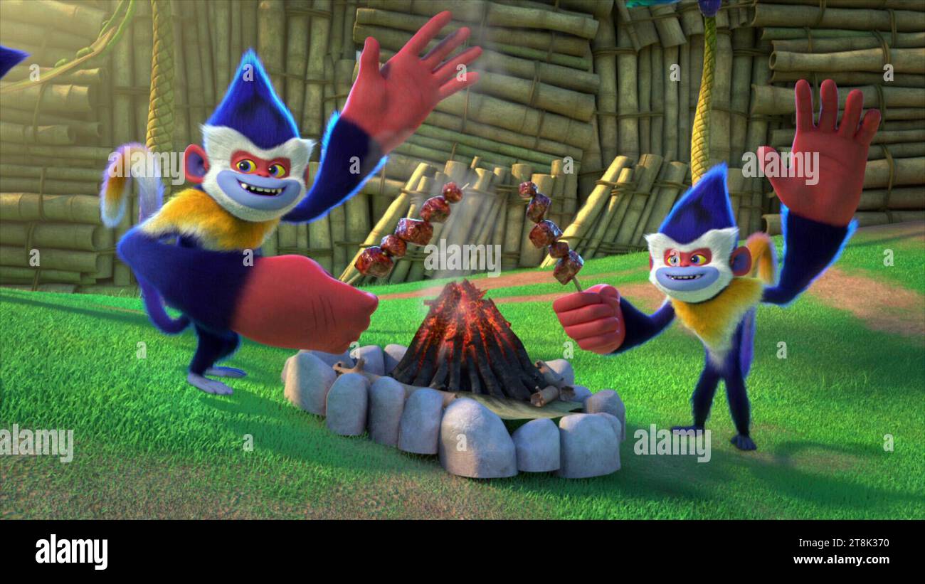 THE CROODS: FAMILY TREE, the punch monkeys, 'Dared Straight', (Season 8 ...