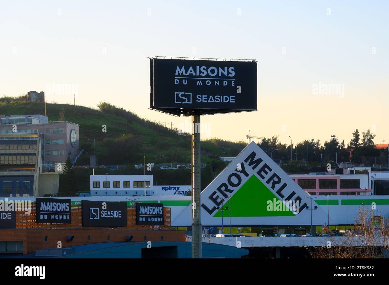 LISBON, PORTUGAL, Leroy Merlin sign Stock Photo - Alamy