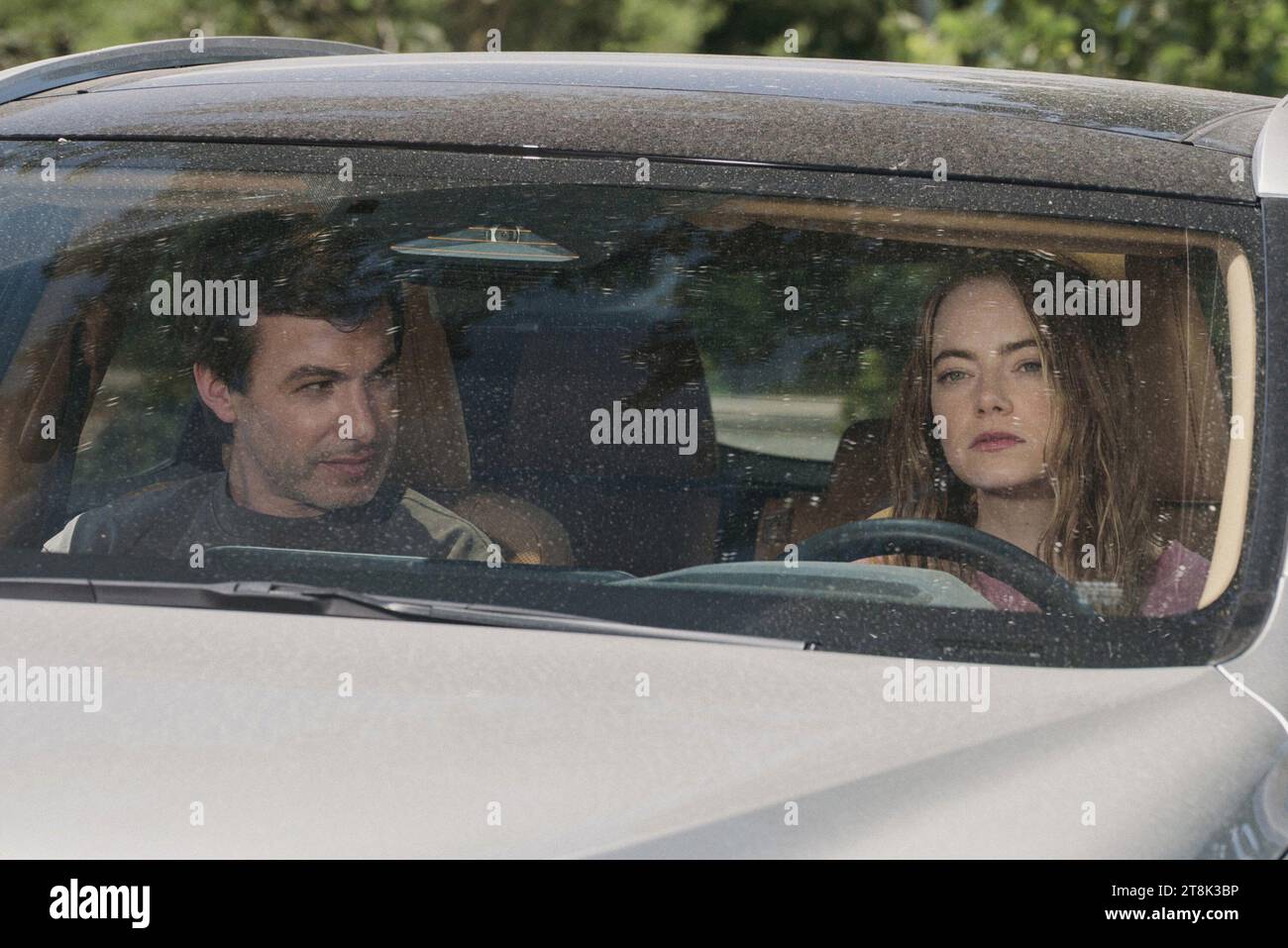 THE CURSE, from left: Nathan Fielder, Emma Stone, Pressure's Looking ...