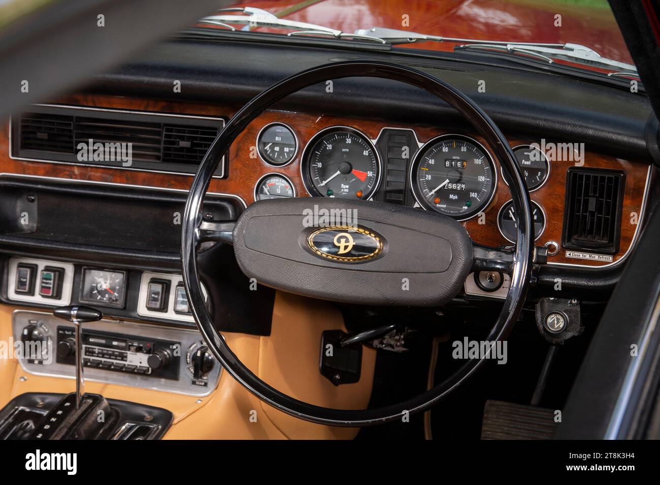 1976 Daimler Sovereign Coupe, classic British luxury car Stock Photo ...