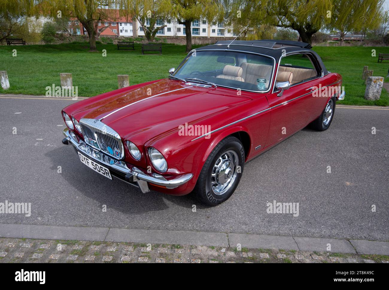 1976 Daimler Sovereign Coupe, classic British luxury car Stock Photo ...