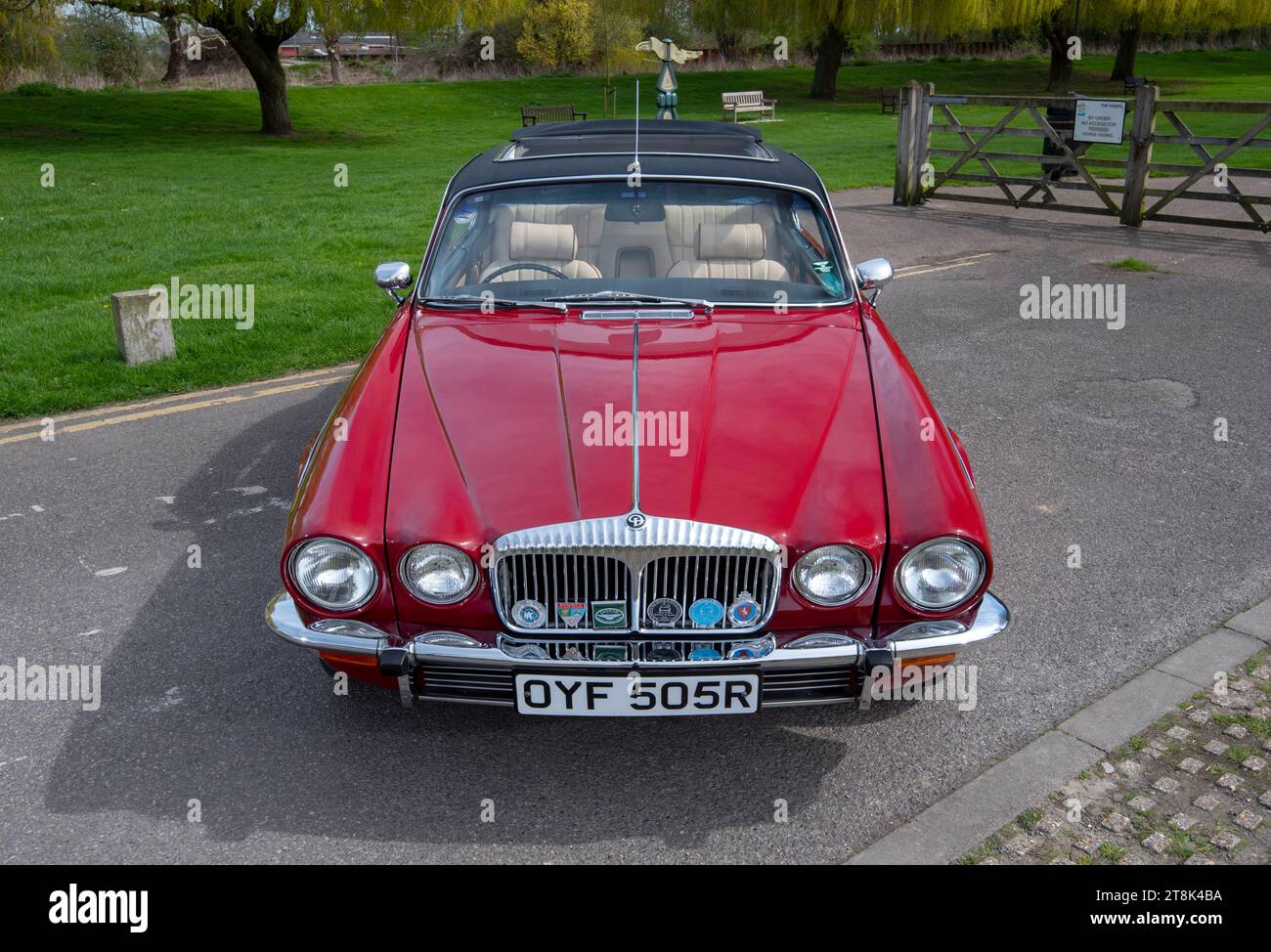 1976 Daimler Sovereign Coupe, classic British luxury car Stock Photo ...