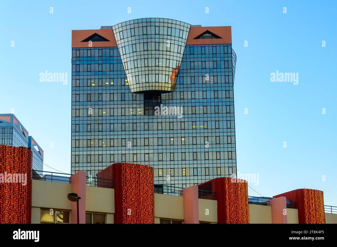 Lisbon, Portugal - January 6, 2023: Modern architecture of the ...