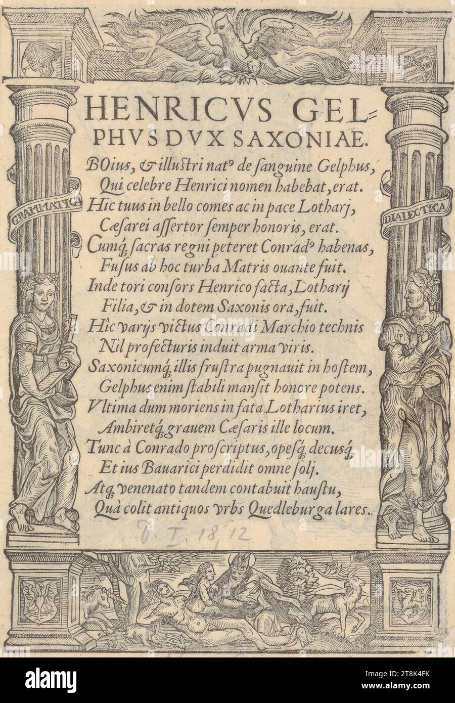 Text for the portrait of Henry Portraits of Saxon princes, Lucas ...