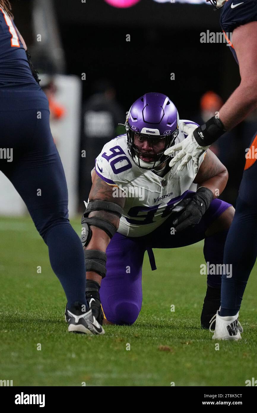 Minnesota Vikings defensive end Jonathan Bullard (90) against the ...