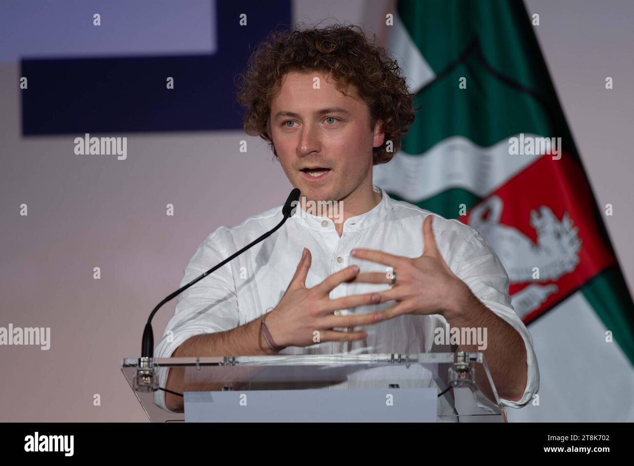 Schauspieler Roman MUCHA erhaelt den Foerderpreis in der Kategorie ...