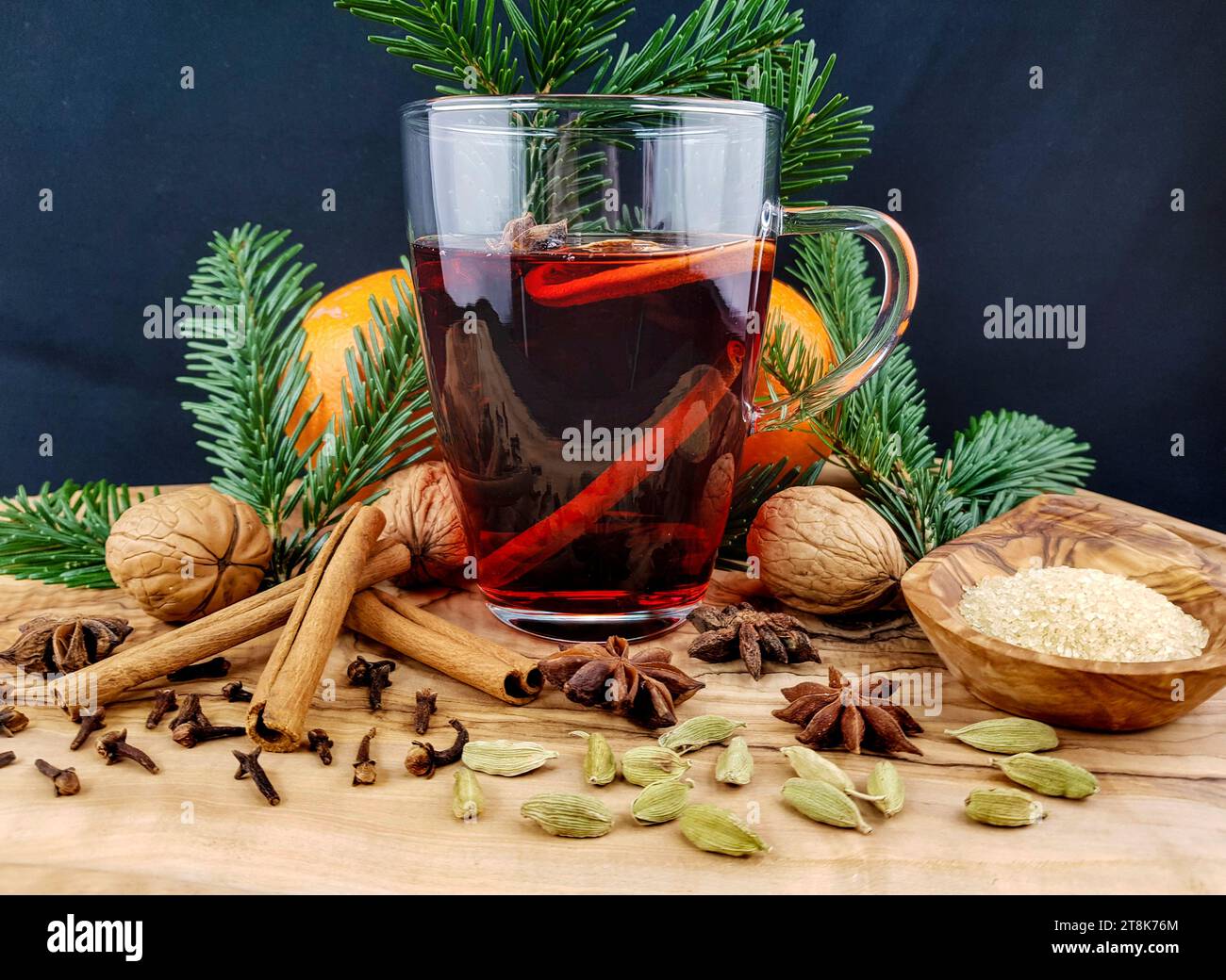 glass grogg with spikes Stock Photo - Alamy