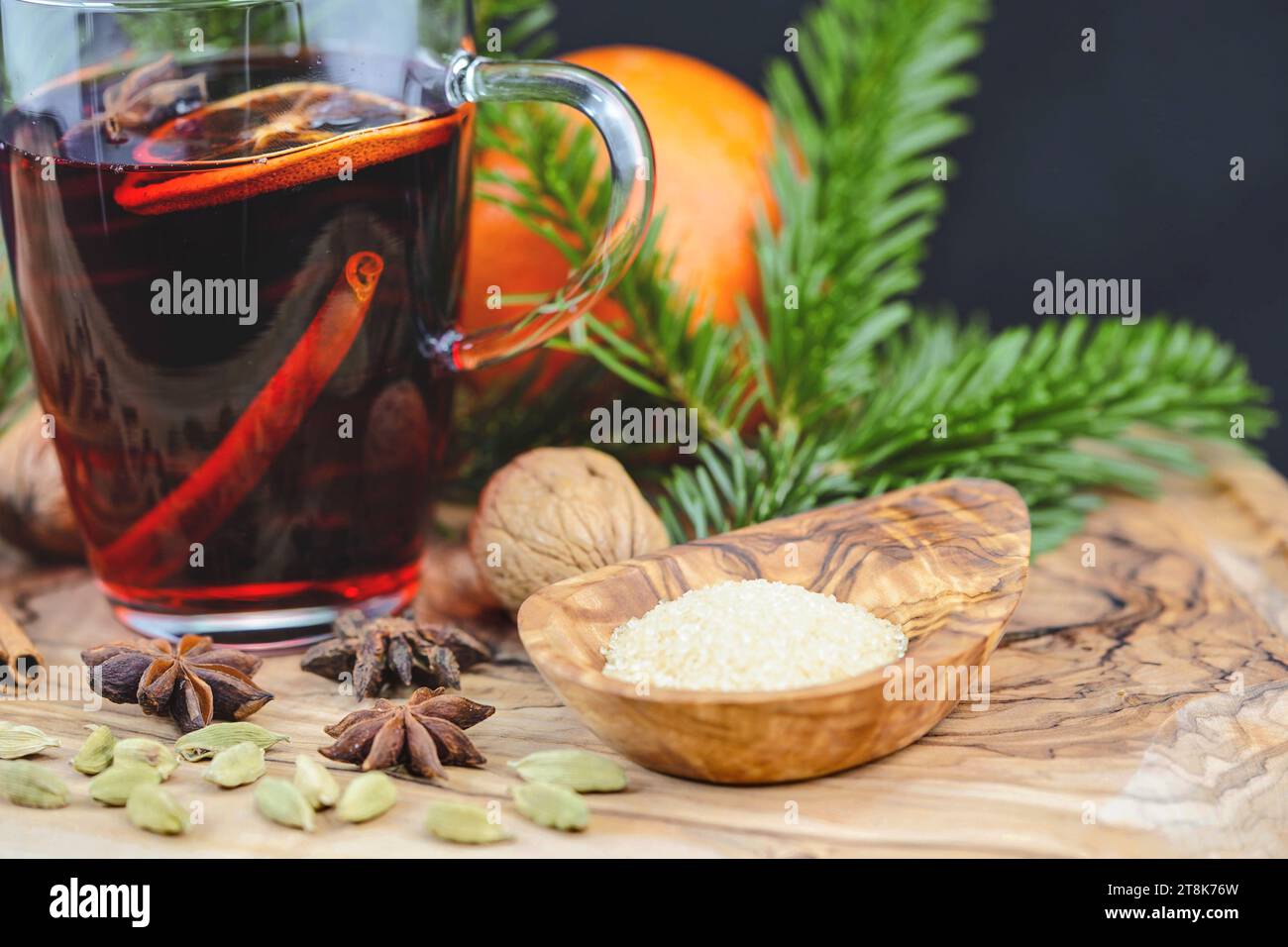 glass grogg with spikes Stock Photo - Alamy