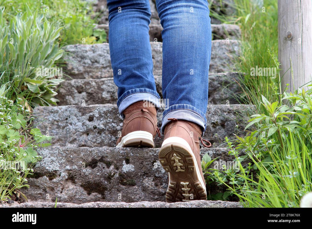 Stair climbing stairs hi-res stock photography and images - Alamy