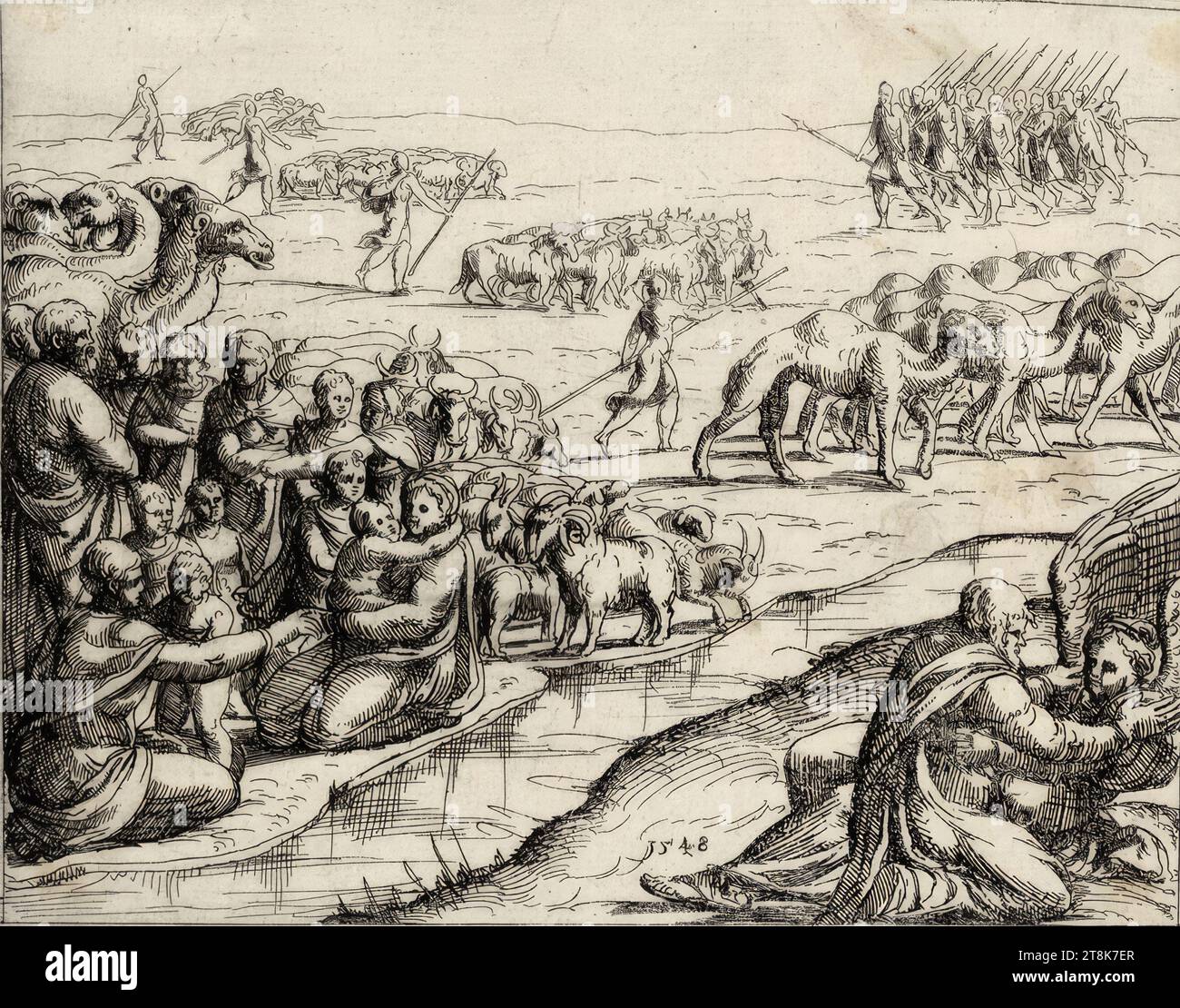 Jacob wrestles with the angel hi-res stock photography and images - Alamy