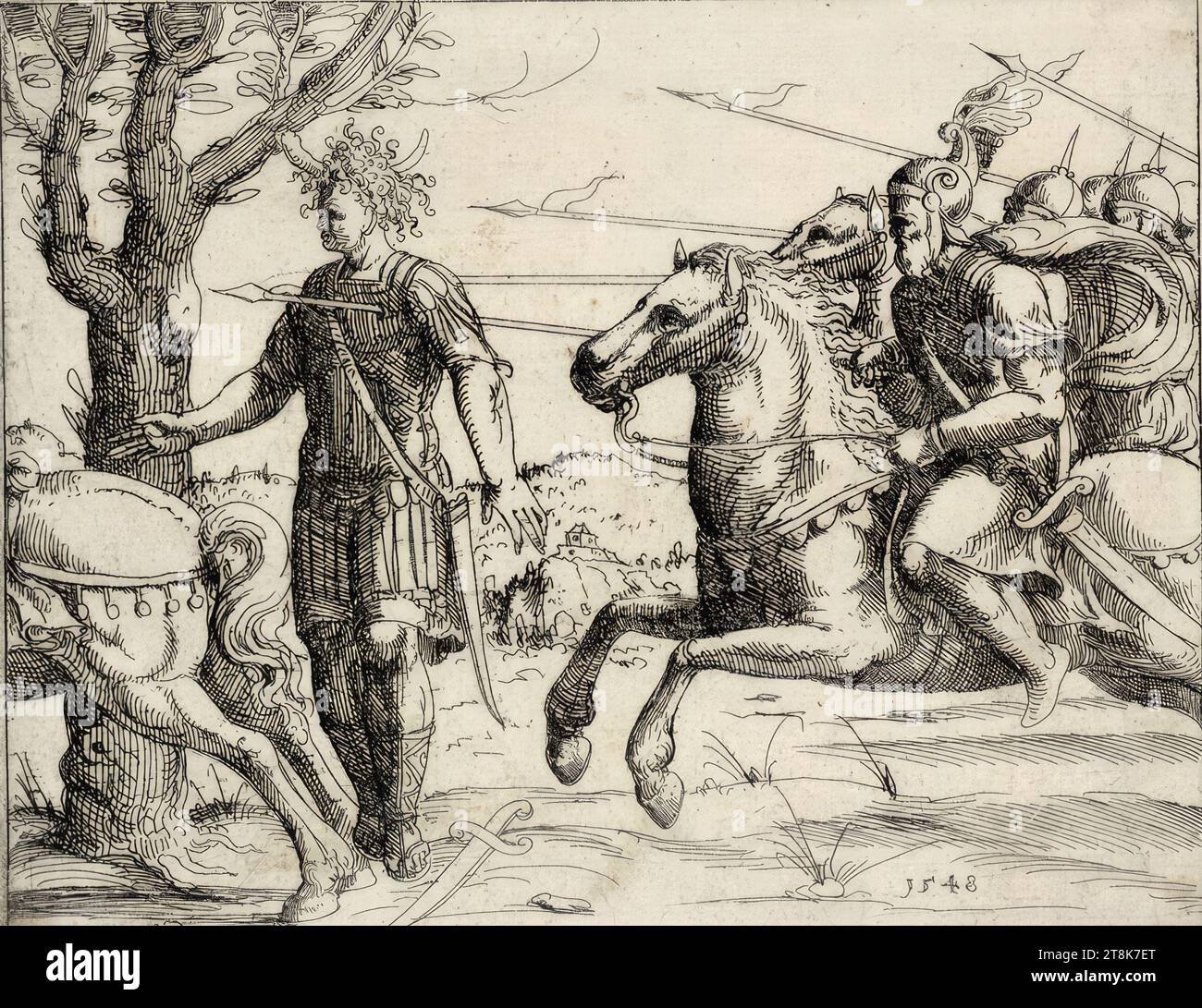 Absaloms death hi-res stock photography and images - Alamy