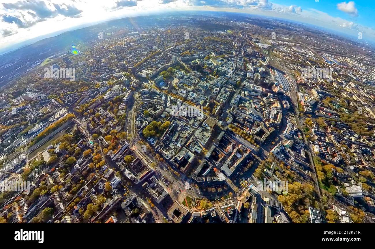 Luftbild, Stadtzentrum City mit Thier-Galerie Einkaufszentrum am ...