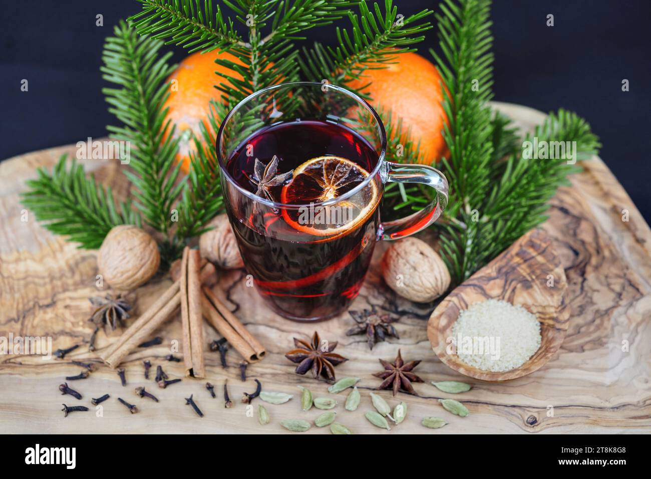 glass grogg with spikes Stock Photo - Alamy