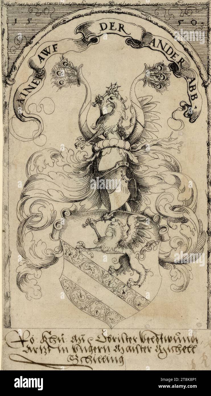 Coat of arms of the field surgeon Dr. Michel Schilling, Augustin ...