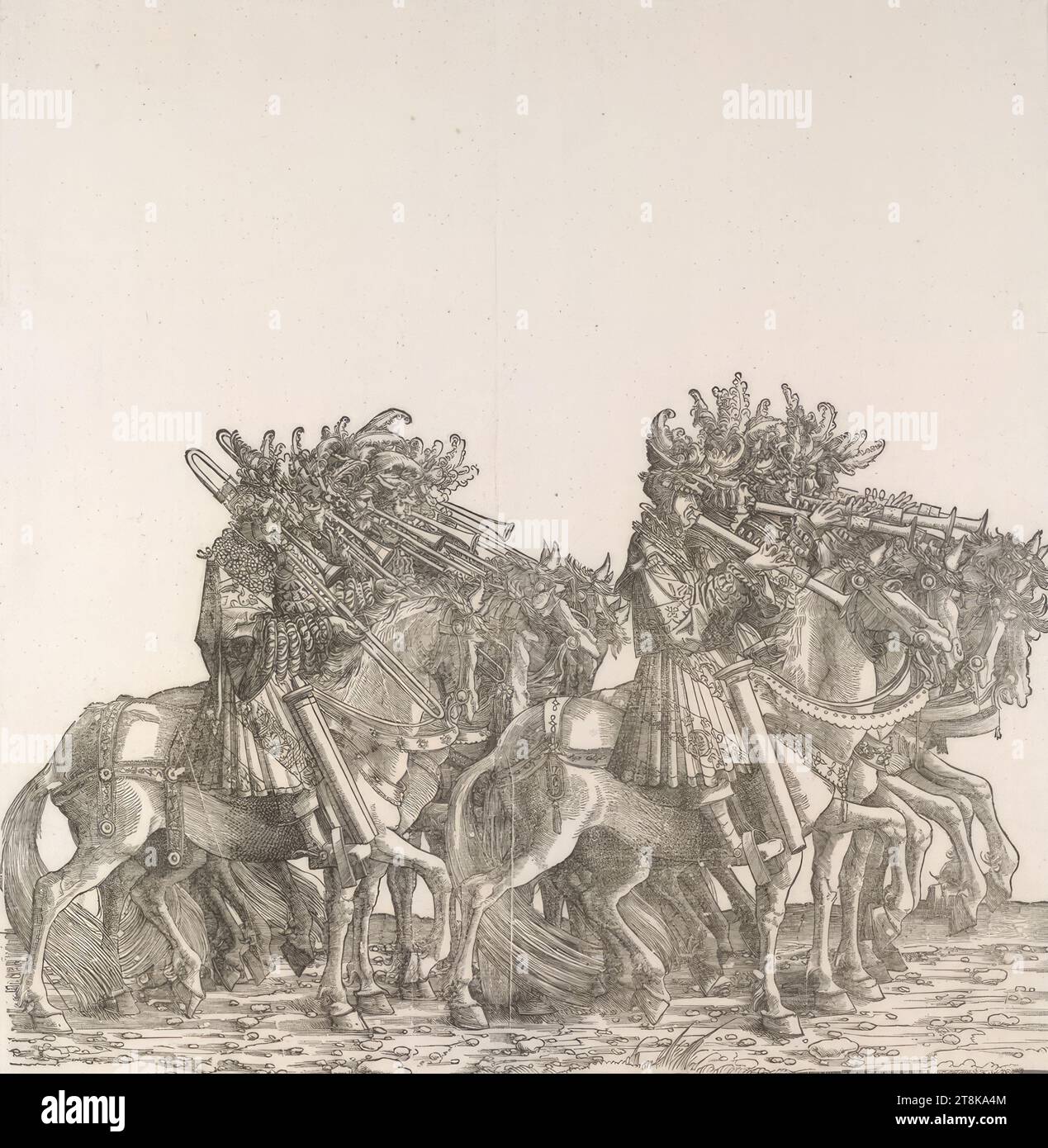 Triumphal procession of emperor maximilian i hi-res stock photography ...