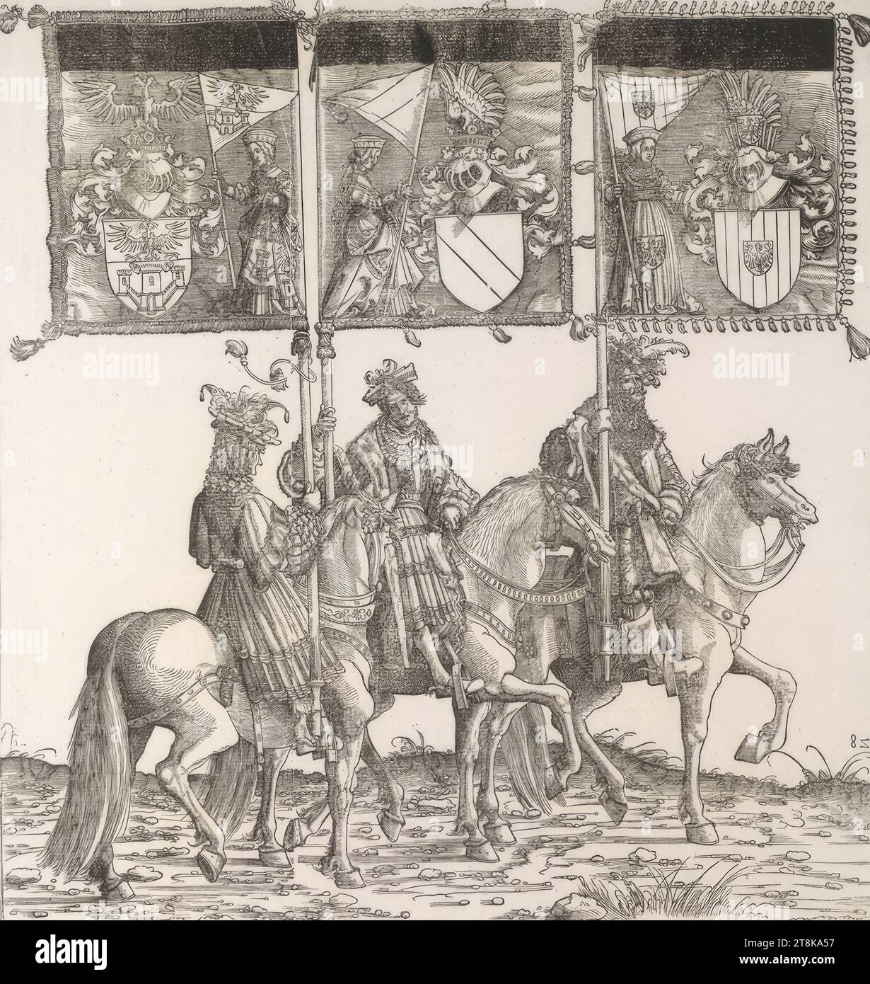 Triumphal procession of the emperor maximilian i hi-res stock ...