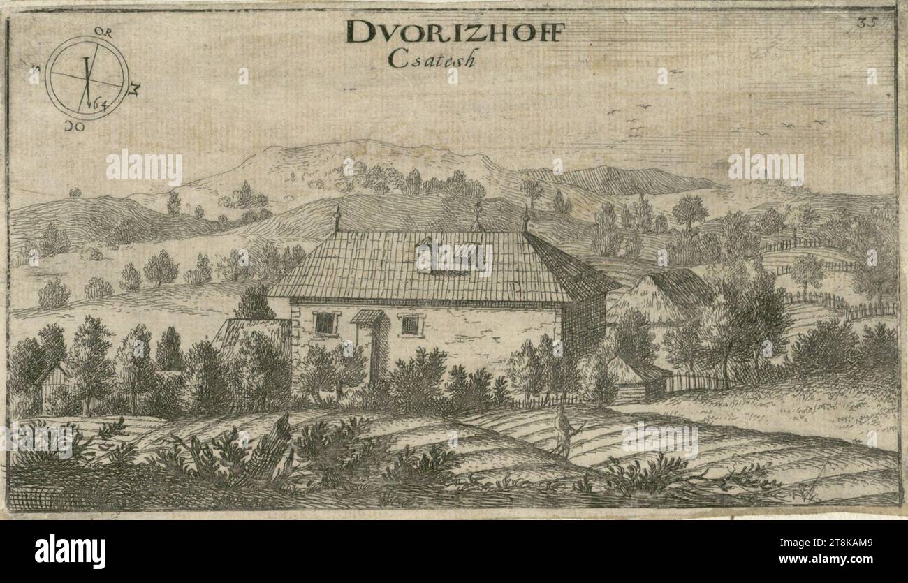 Valvasor - Dvorec Dvorice Stock Photo - Alamy