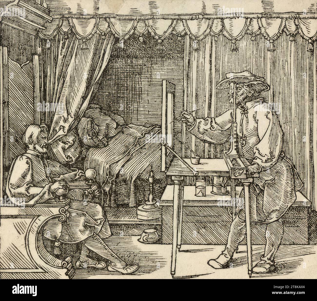 Draftsman seated hi-res stock photography and images - Alamy