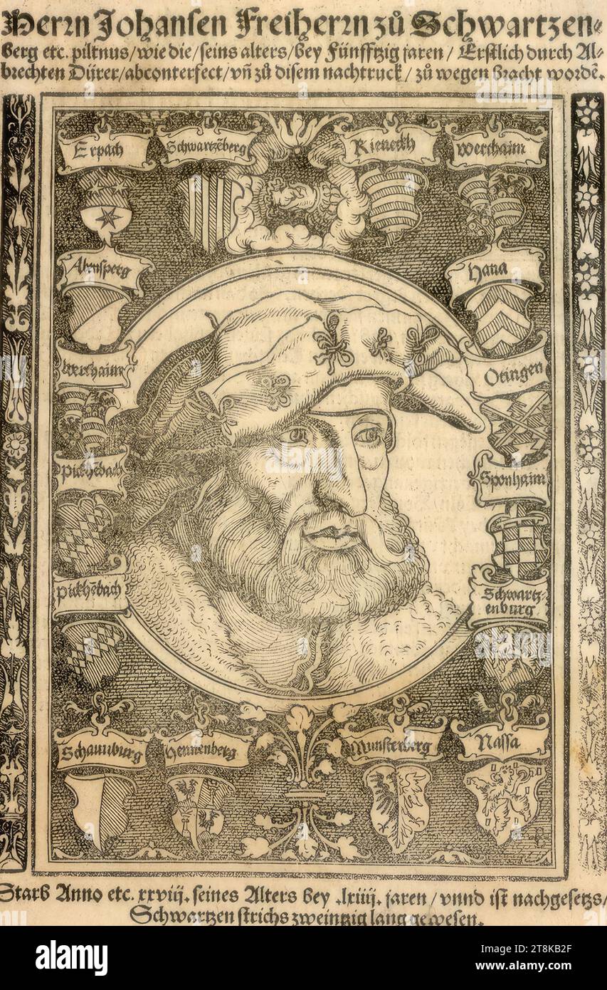 Johann Freiherr von Schwarzenberg, Hans Weiditz, Strasbourg around 1500 ...