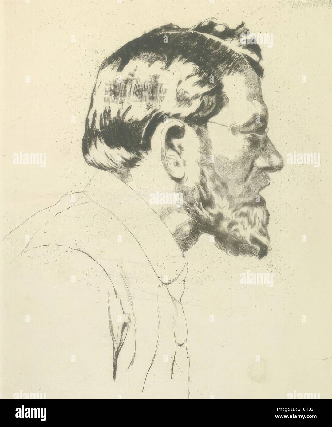 Self-portrait, Emil Orlik, Prague 1870 - 1932 Berlin, 1910, print ...