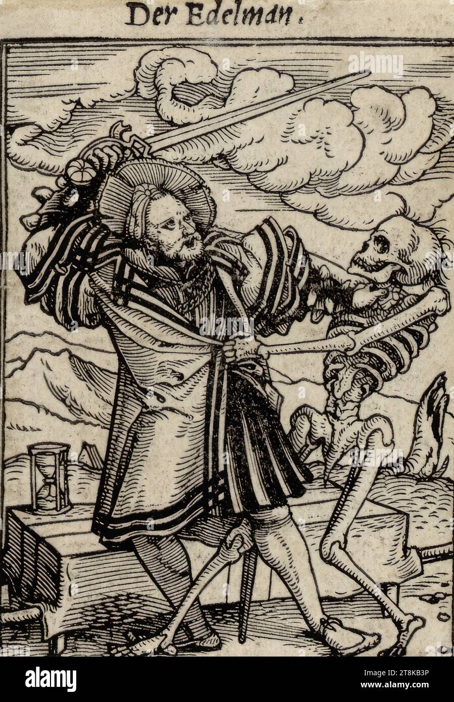 The Nobleman, The Images of Death, Les Simulachres & historiees faces ...
