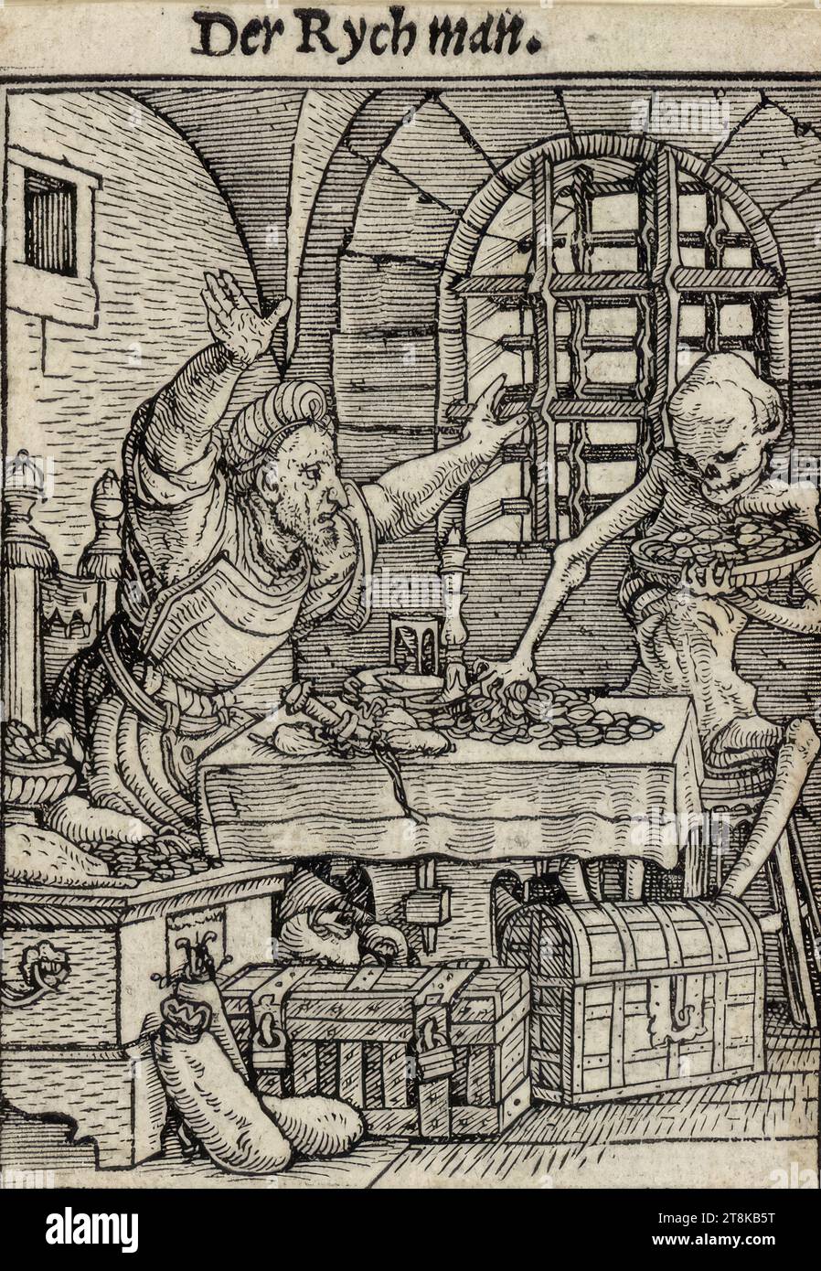 The Rich Man, The Images of Death, Les Simulachres & historiees faces ...