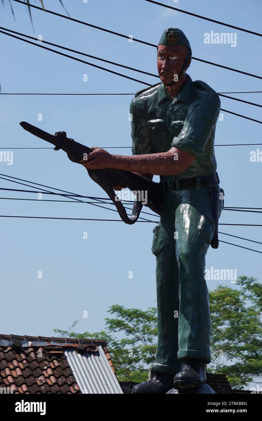 Sikatan Battalion Mobile Struggle Monument. This monument is a symbol ...