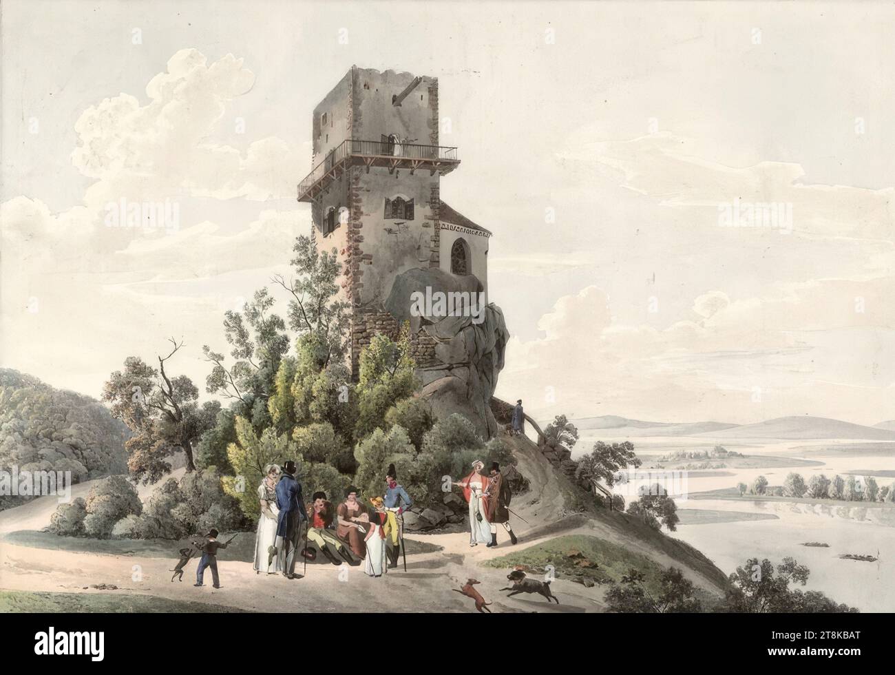 The Greifenstein mountain castle on the Danube, Mahlerian and strange ...