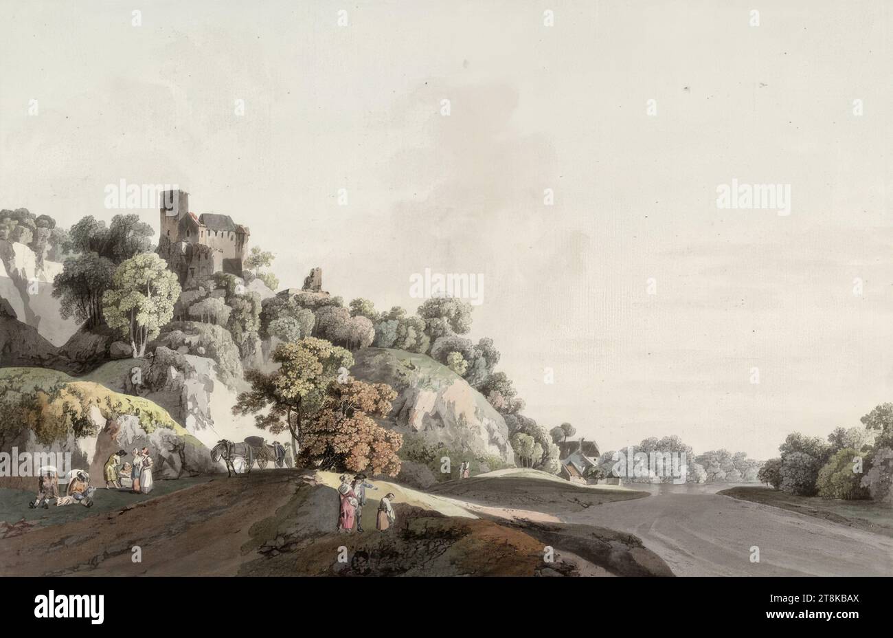 Greifenstein rock castle hi-res stock photography and images - Alamy