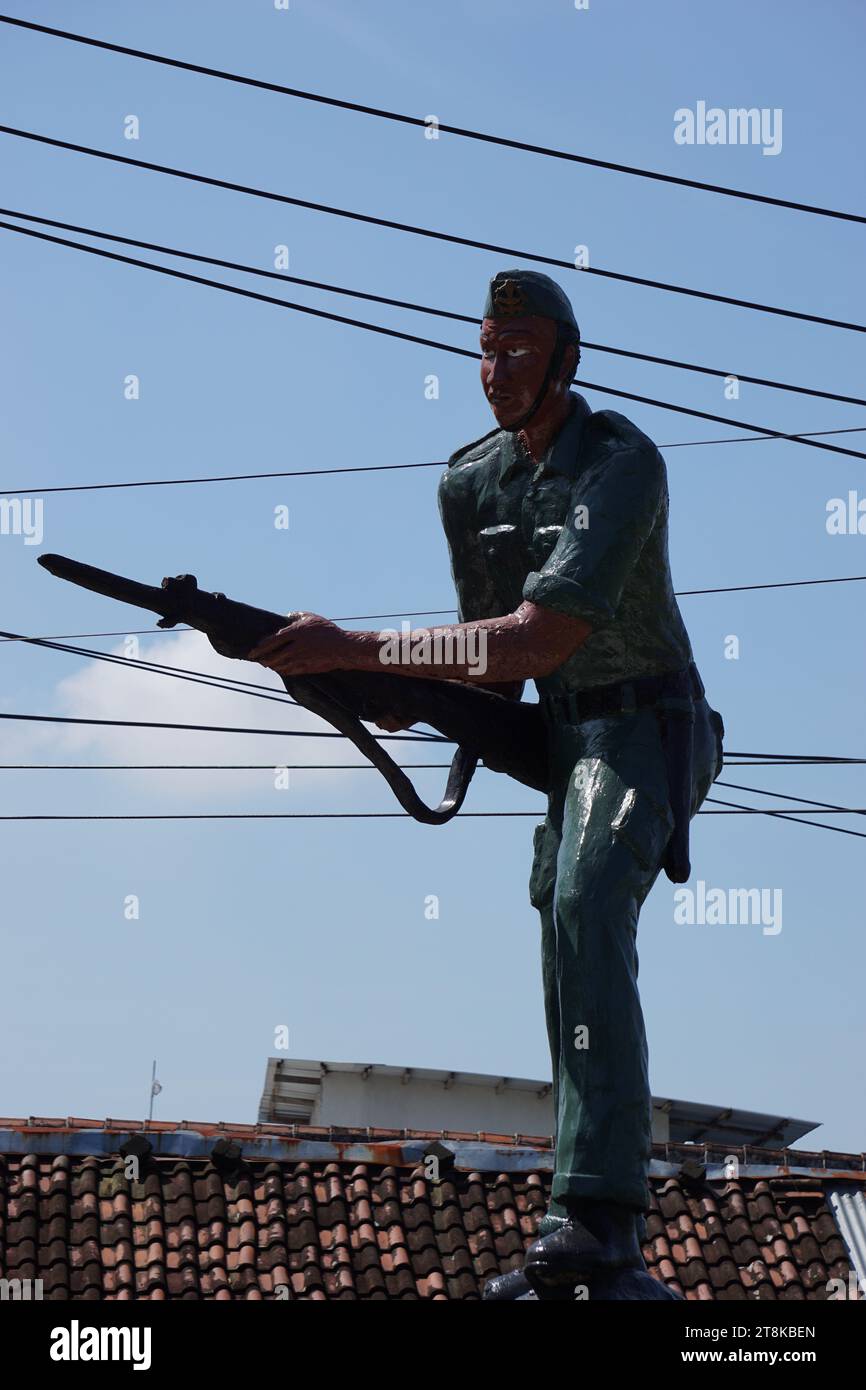 Sikatan Battalion Mobile Struggle Monument. This monument is a symbol ...