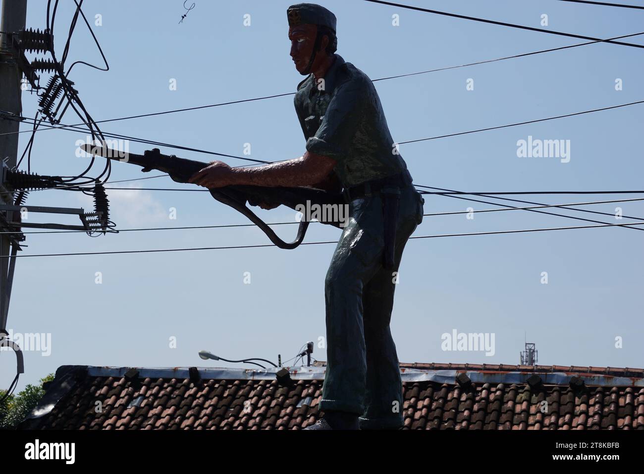 Sikatan Battalion Mobile Struggle Monument. This monument is a symbol ...