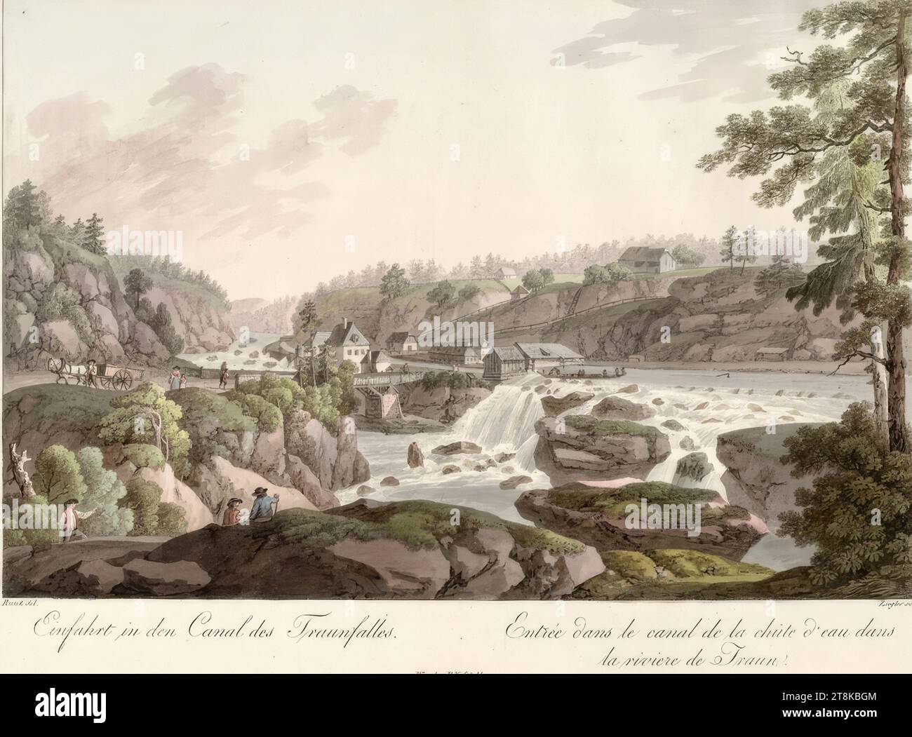 Traunfall canal hi-res stock photography and images - Alamy