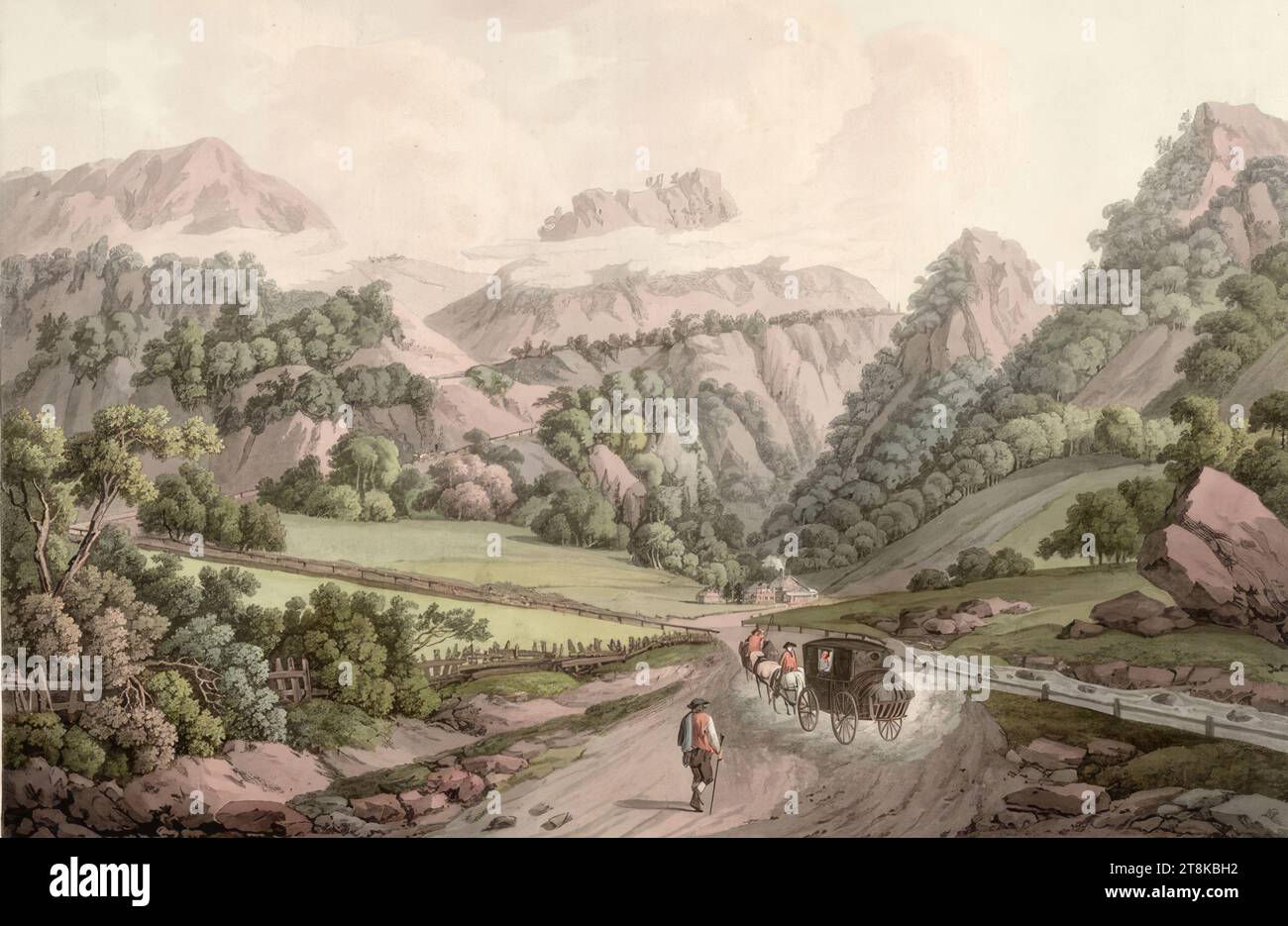 The Loibl Pass, Vues de different Bourgs Villages and Villes de ...