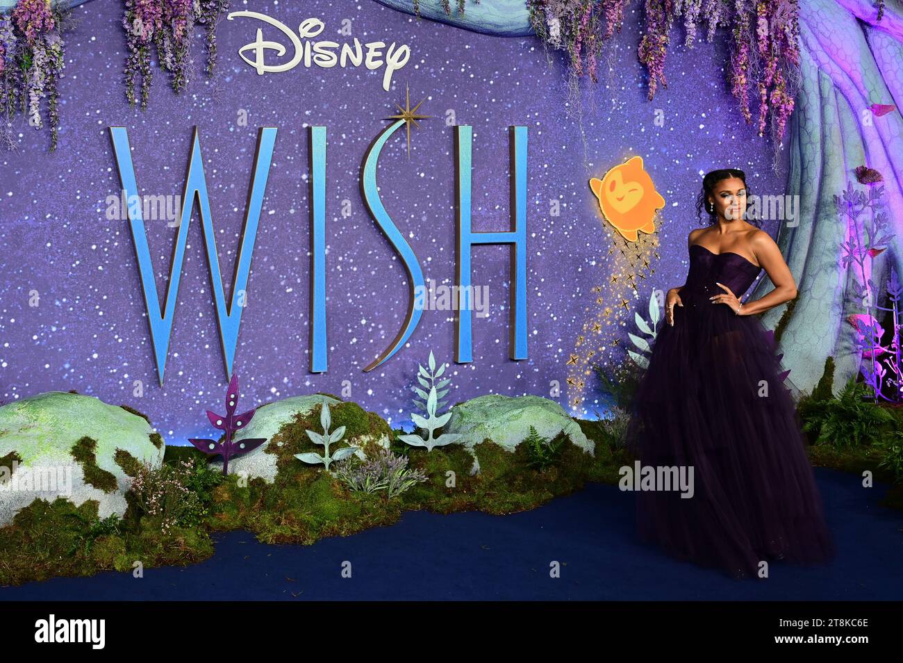 London, UK. 20th Nov, 2023. Ariana DeBose attends Disney -"WISH" UK ...