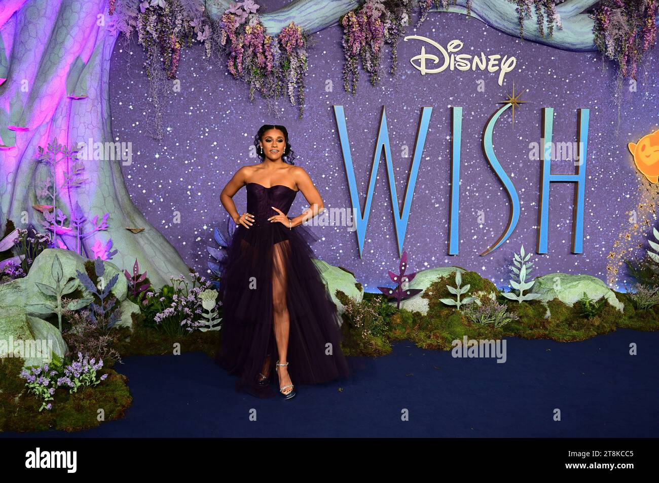 London, UK. 20th Nov, 2023. Ariana DeBose attends Disney -"WISH" UK ...