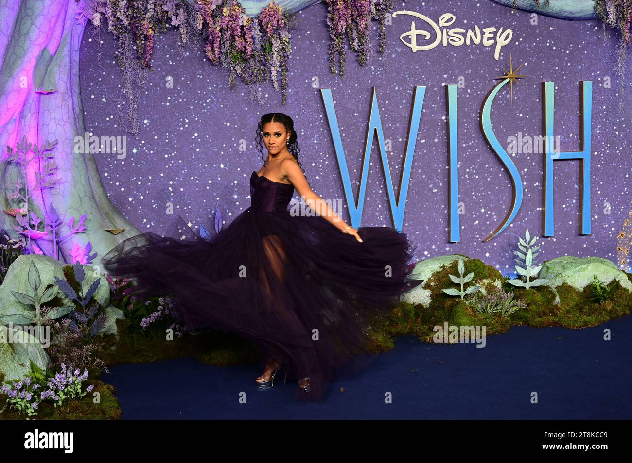 London, UK. 20th Nov, 2023. Ariana DeBose attends Disney -"WISH" UK ...