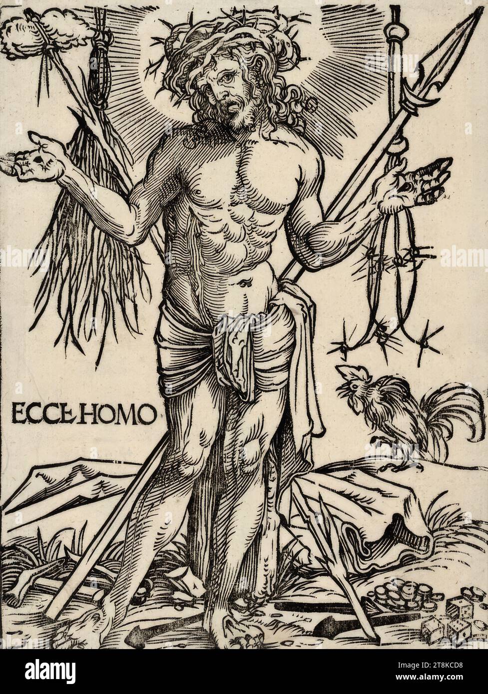 Man of Sorrows standing, Hans Weiditz, Strasbourg around 1500 - 1536 ...