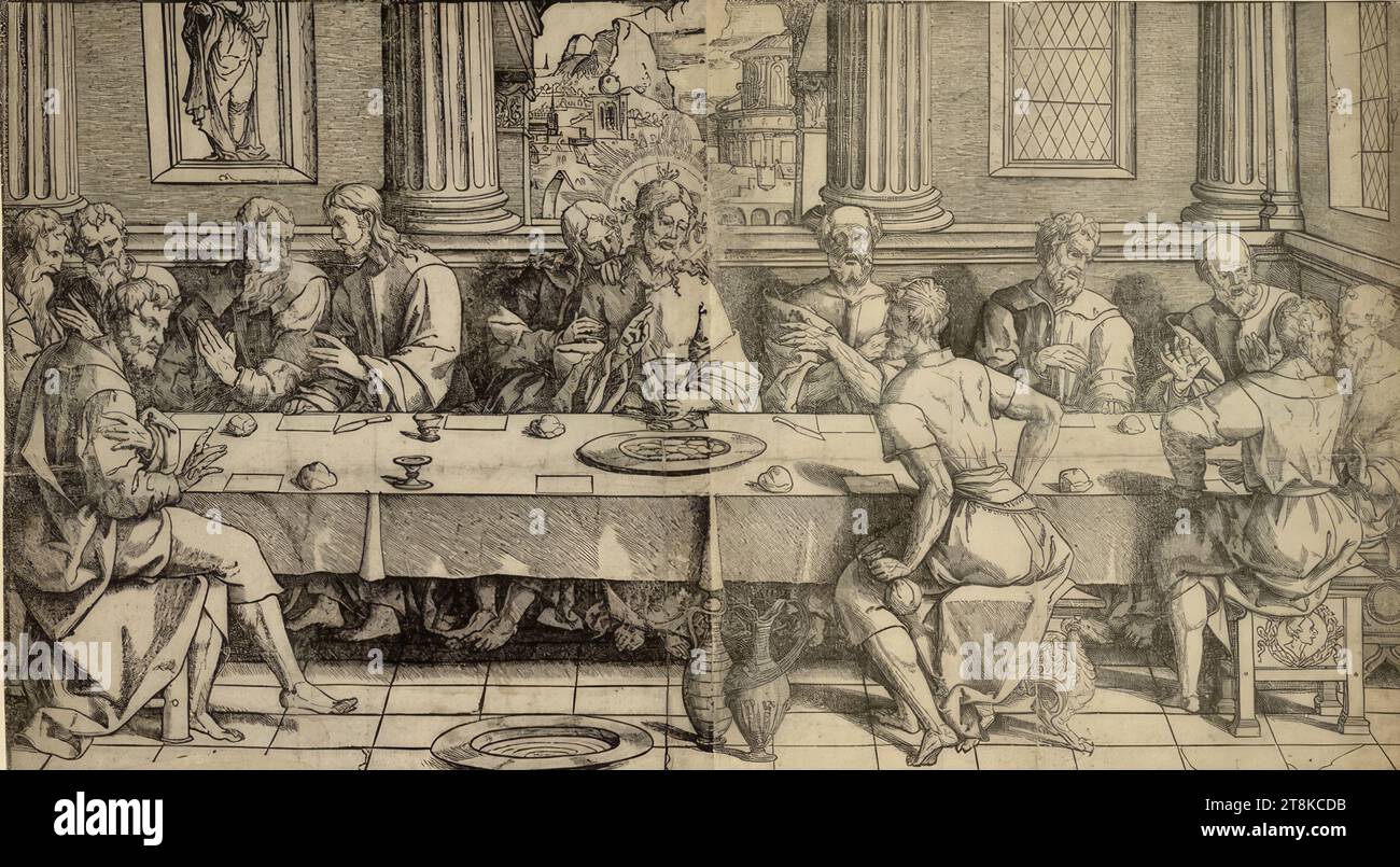 The Last Supper, Cornelis Anthonisz Teunissen, Amsterdam around 1505 ...