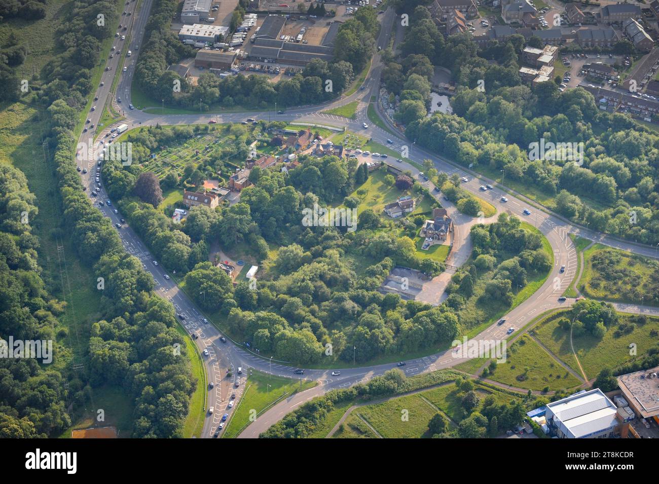 Large roundabout road hi-res stock photography and images - Alamy