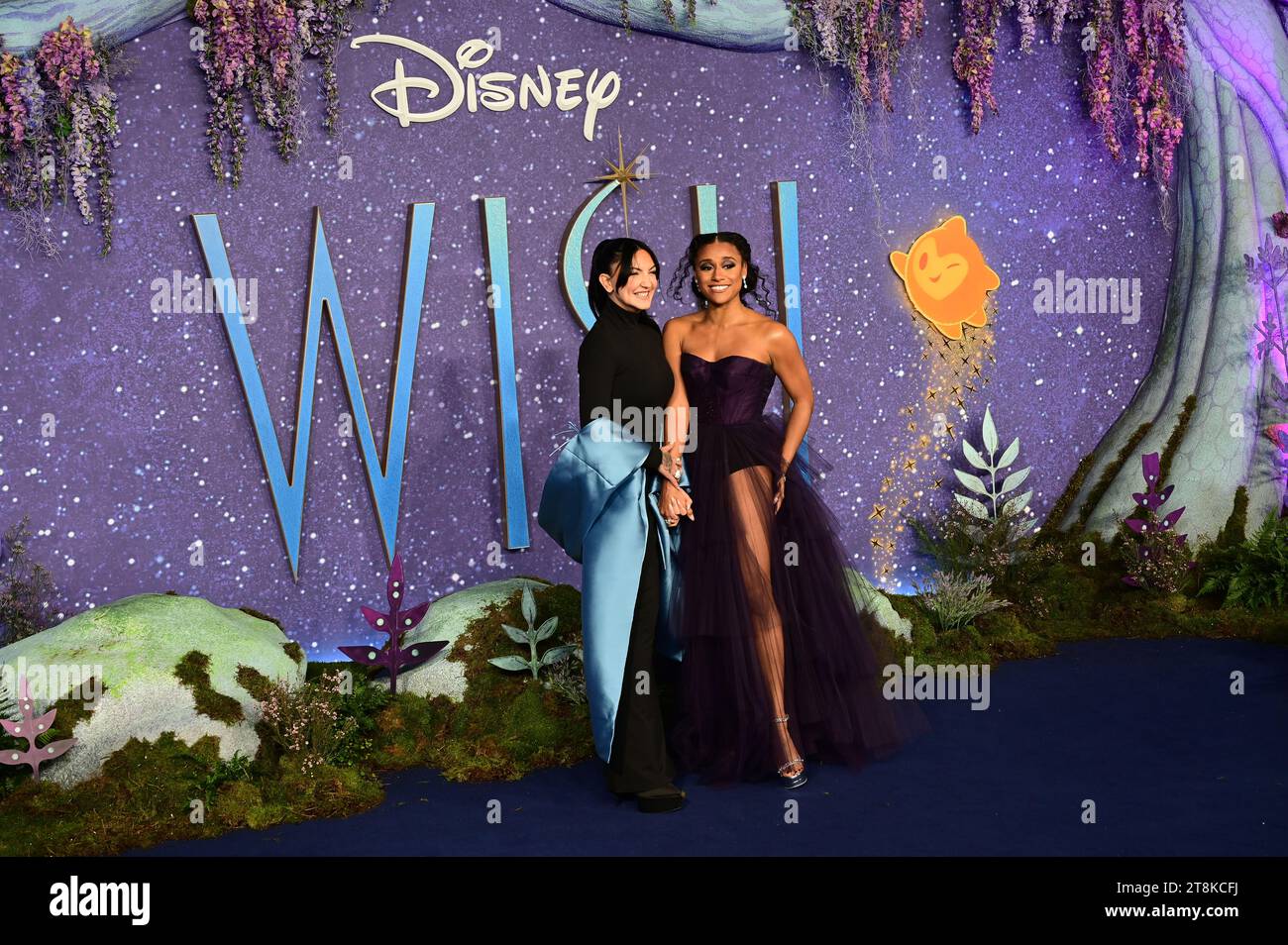 London, UK. 20th Nov, 2023. Julia Michaels and Ariana DeBose attends ...