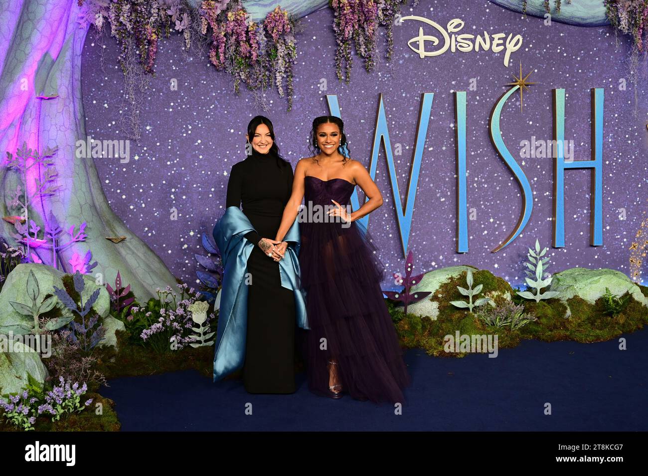 London, UK. 20th Nov, 2023. Julia Michaels and Ariana DeBose attends ...